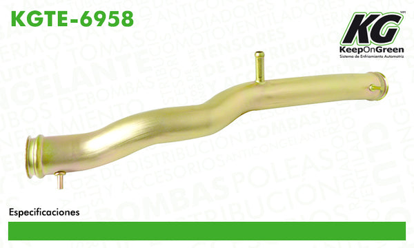 Tubo de Enfriamiento HD CIVIC L4 1.6L 1996-2000 part: KGTE-6958 ...